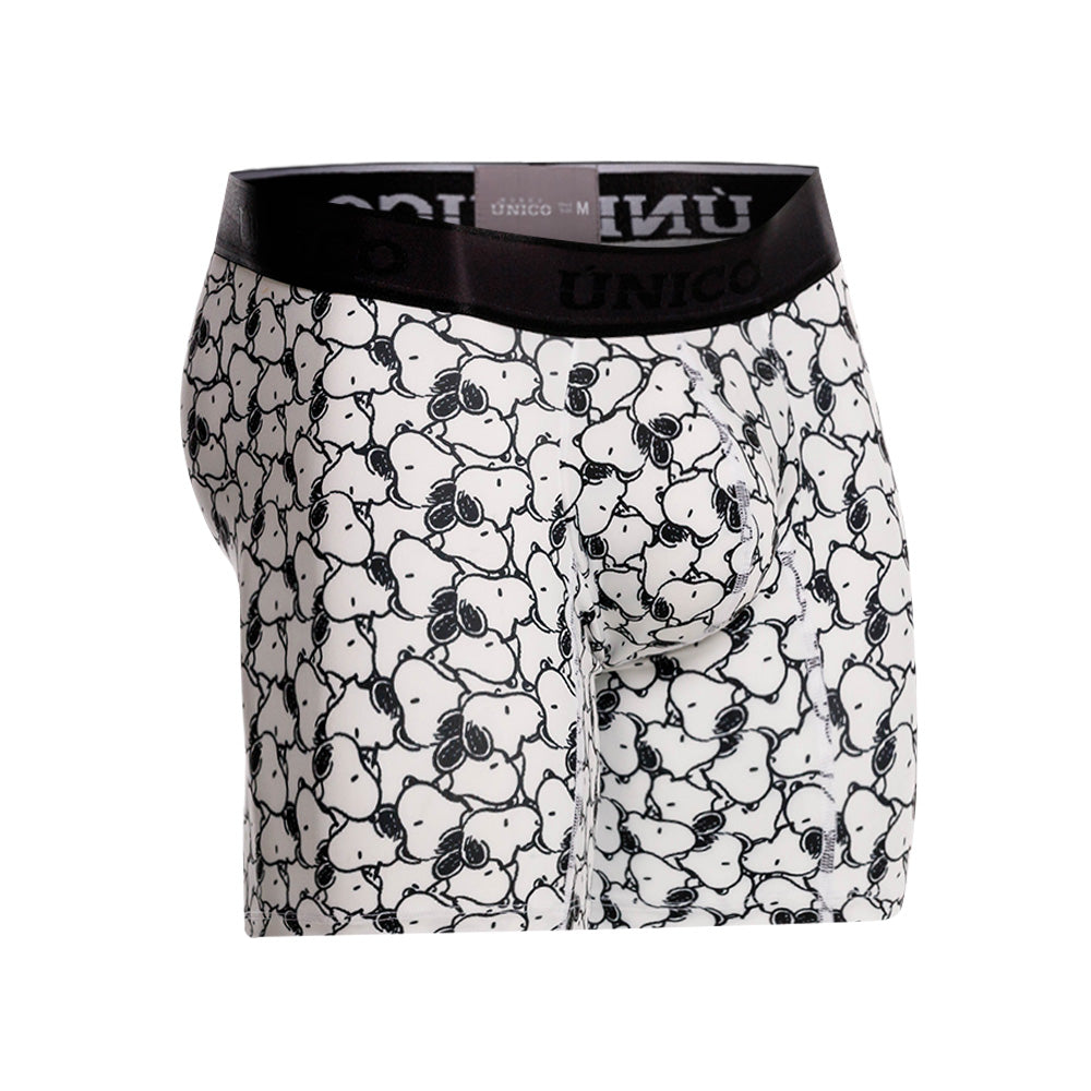 BOXER MEDIO SNOOPY BLANCO