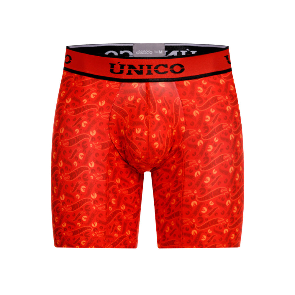 BOXER MEDIO ULTRA HOT ROJO